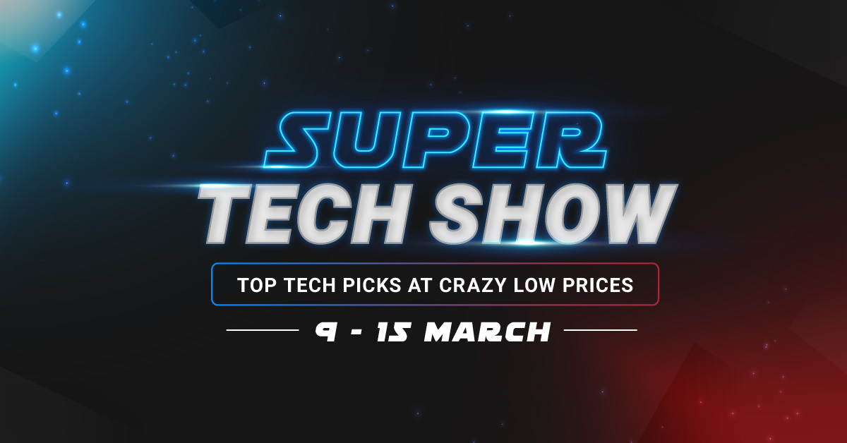 Shopee Super Tech Show 2020: Enjoy Up To 80% Off Electronic Deals From ...
