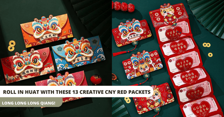 13 Creative Red Packet Designs For CNY 2024